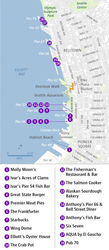 Seattle waterfront restaurants: Where to eat seafood, desserts and more ...