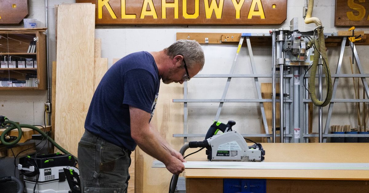 WA ferry woodworkers keep century-old Colman Clock ticking | The ...