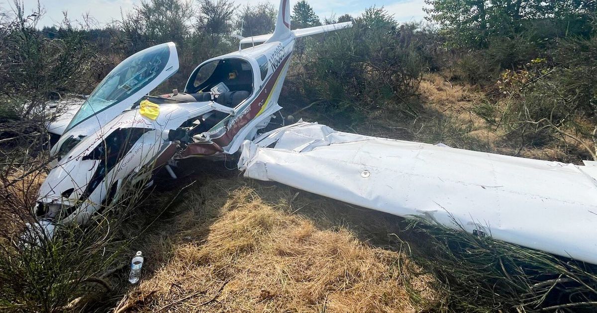 Pierce County plane crash leaves two with minor injuries | The Seattle ...