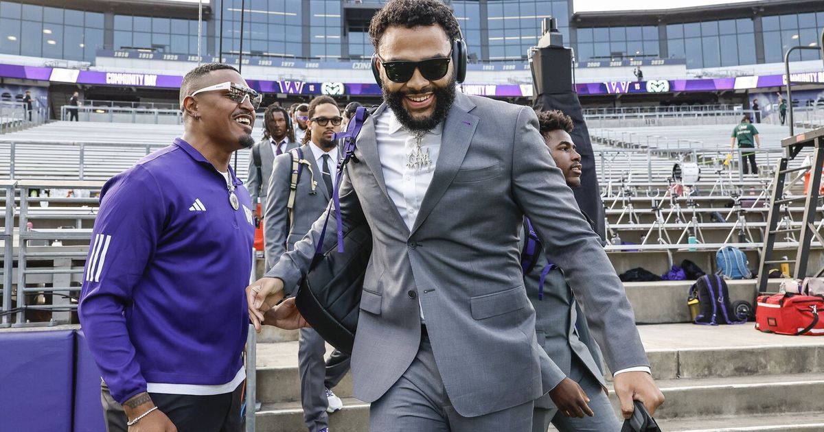 Photos: Washington Huskies football season opener against Colorado ...