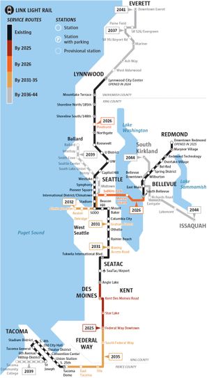 Sound Transit’s expansion plans balloon by up to $35 billion | The ...
