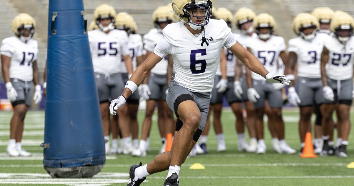 Husky freshman cornerback Dylan Robinson shines in veteran’s absence | The Seattle Times