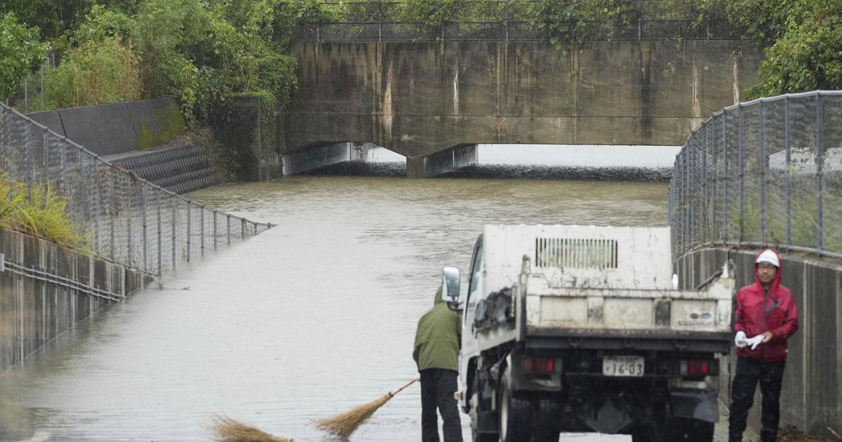 Torrential rains in southern Japan cause flooding, mudslides and travel ...
