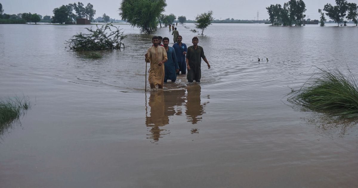 Pakistan’s Punjab province battered by its biggest flood with 2 million ...