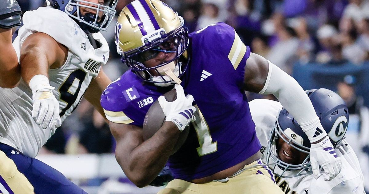 UW Huskies’ grades for record win against UC Davis | The Seattle Times