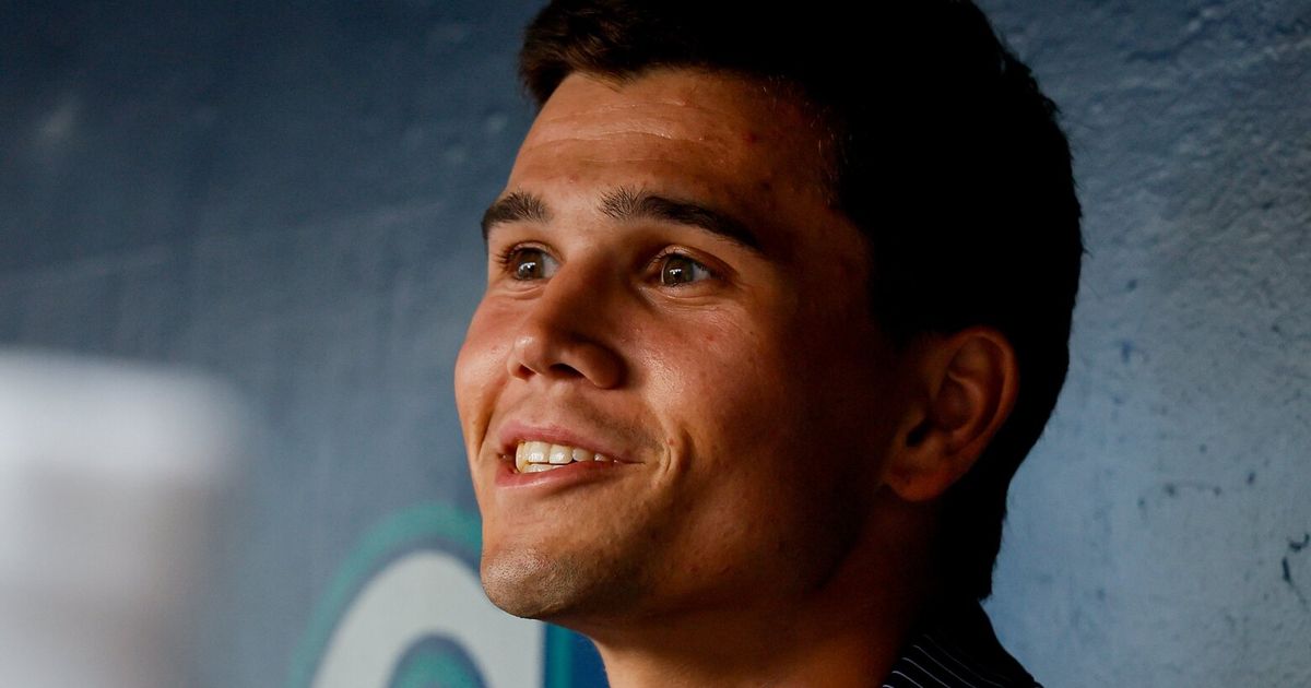 Mariners draft pick Luke Stevenson ‘living my dream’ in visit to T ...