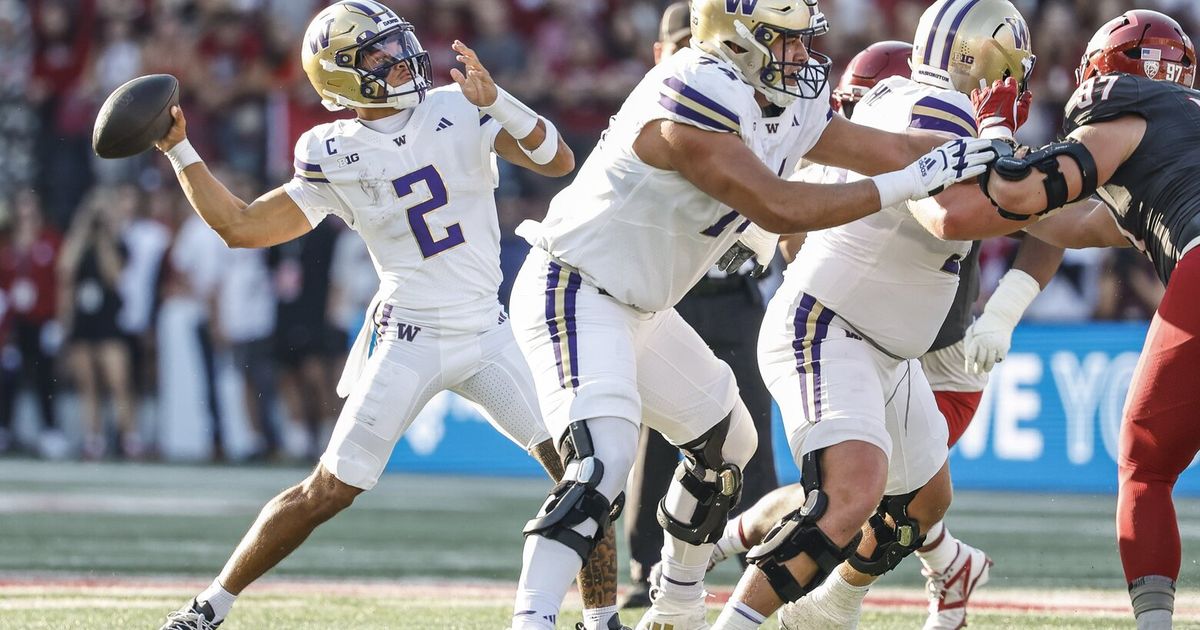 UW Huskies’ grades for blowout win over Cougars in Apple Cup | The ...