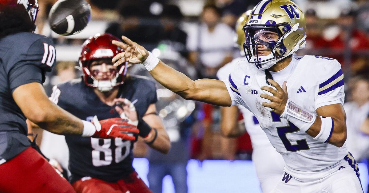 3 take-aways from UW Huskies’ dominant Apple Cup win over WSU | The ...