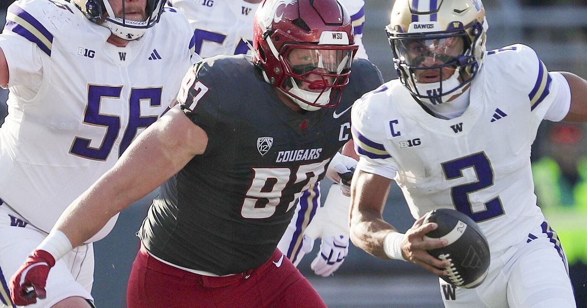 Washington State DT Max Baloun to miss ‘extended period’ | Notebook ...