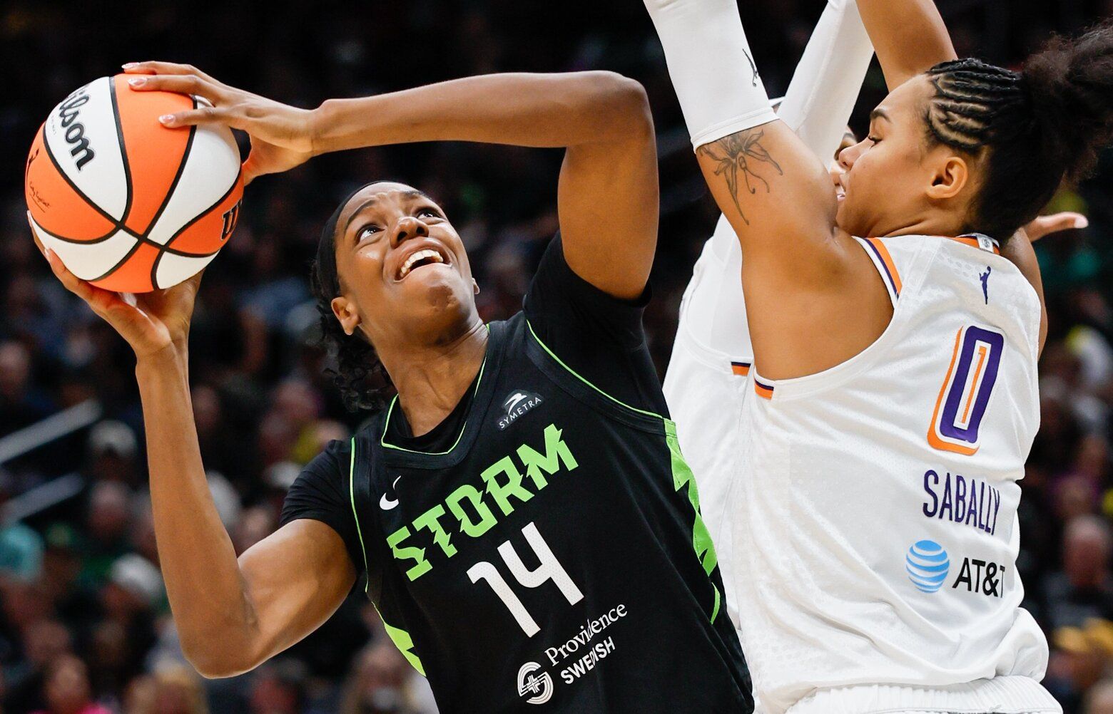 Seattle Storm’s Gabby Williams, Ezi Magbegor earn WNBA defensive honors ...