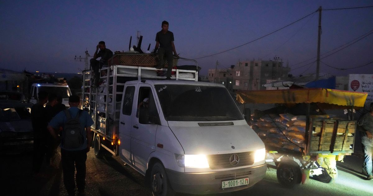 Despair deepens for a Palestinian family forced to flee across Gaza yet ...