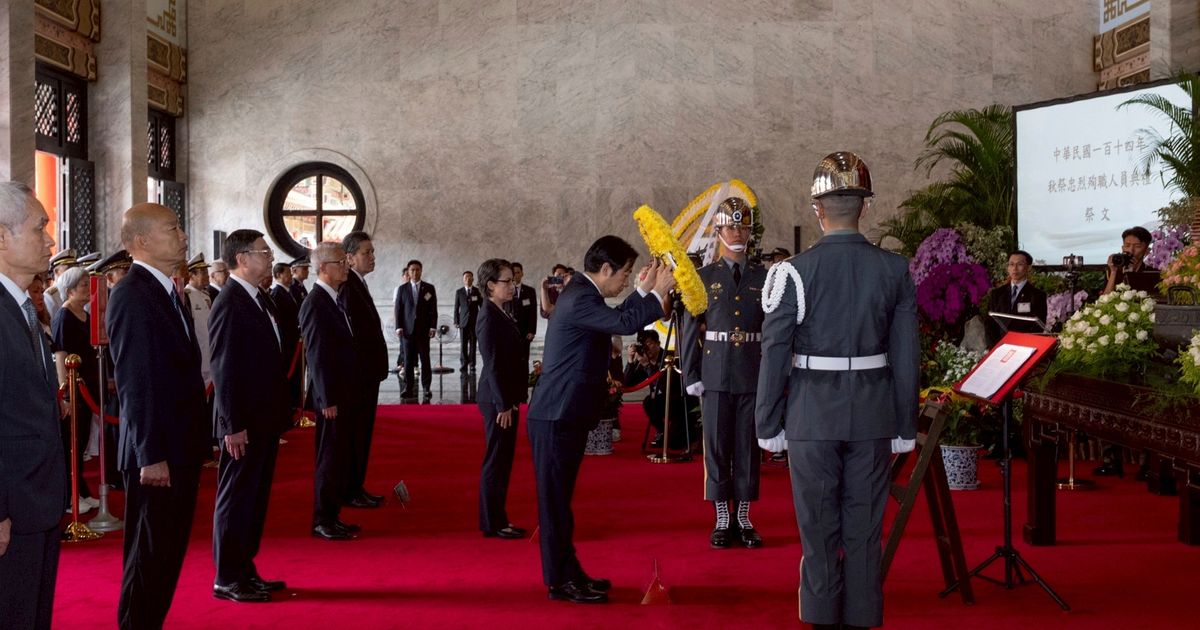 In Taiwan, competing narratives over the meaning of China’s massive ...