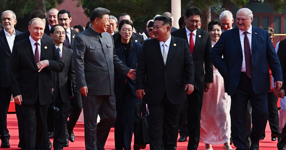A look at the world leaders joining China’s military parade in a show ...