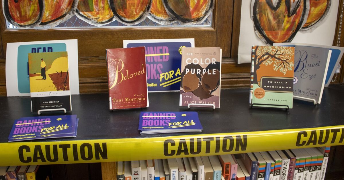 ‘Rampant’ book bans are being taken for granted, free speech group ...