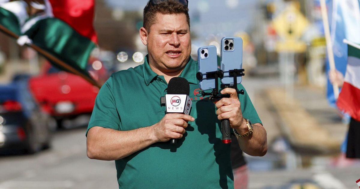 Spanish-language journalist arrested while covering protest near ...