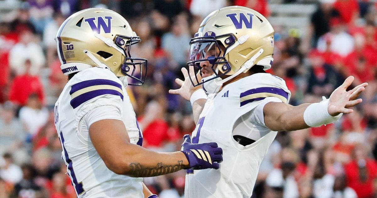 Photos: Washington Huskies win against Maryland Terrapins, 24-20 | The ...