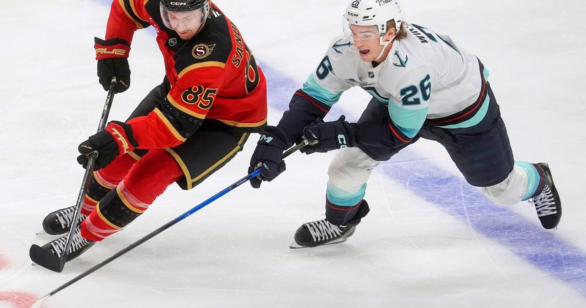 Seattle Kraken suffer 2nd straight loss, fall to Ottawa Senators in shootout | The Seattle Times