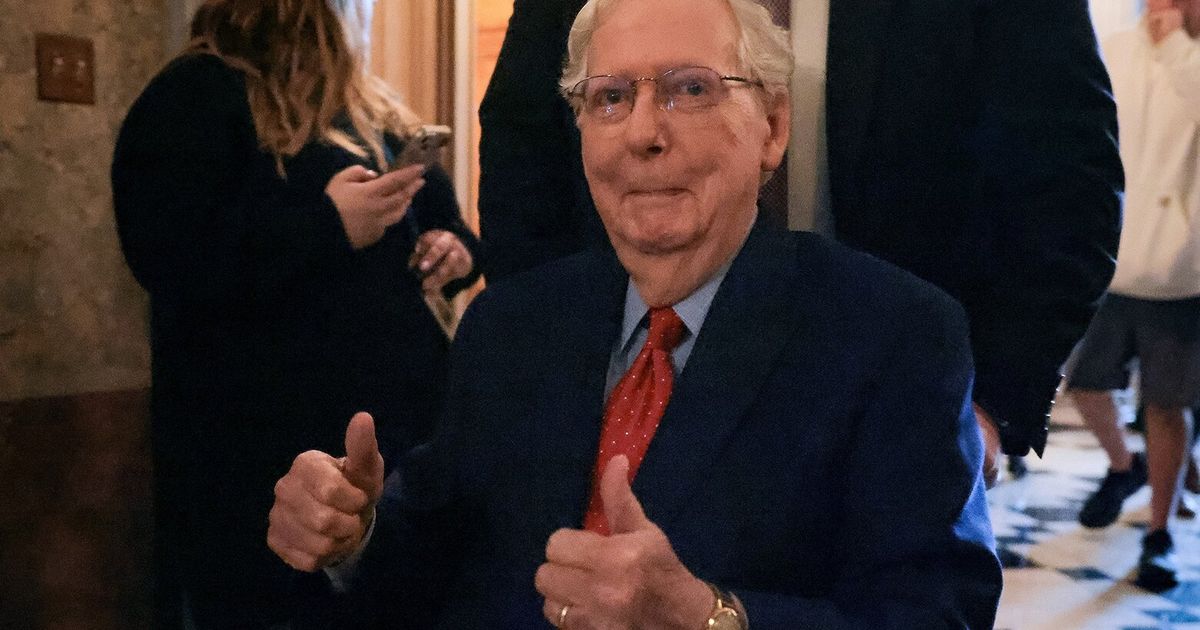 Sen. Mitch McConnell ‘all good’ after tripping, falling at U.S. Capitol ...