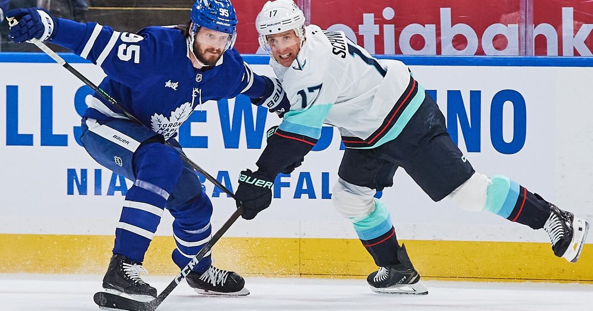 Kraken’s Josh Mahura delivers overtime winner vs. Maple Leafs | The ...