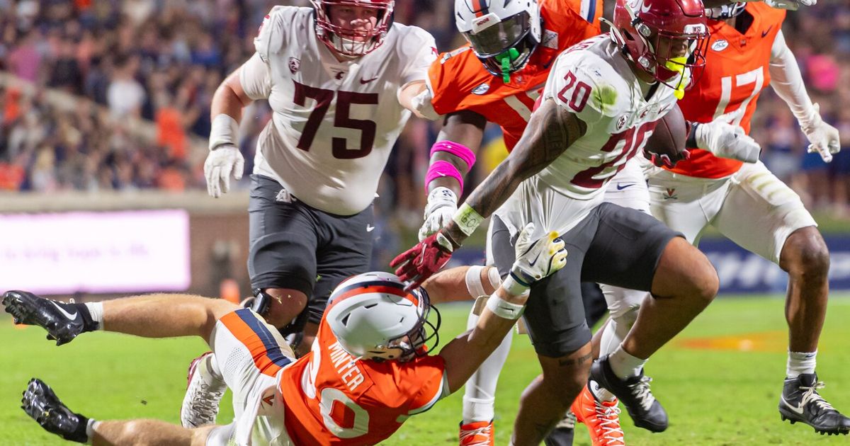 Photos: Washington State Cougars take on Virginia Cavaliers | The ...