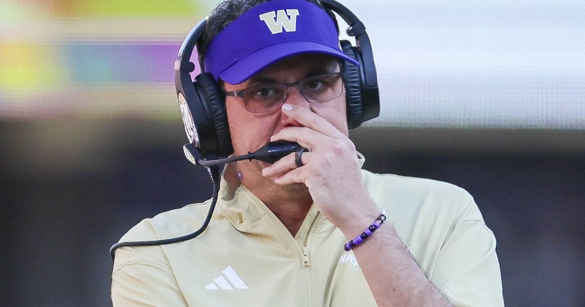 Jedd Fisch, with Florida ties, declines comment on UW Huskies future ...