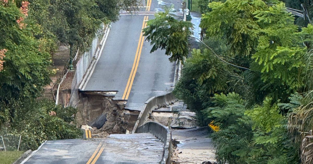 Slow-moving storm dumps as much rain as a hurricane in parts of Central ...