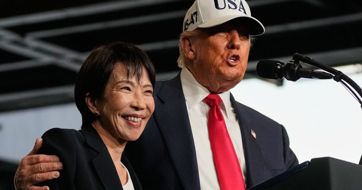 Trump bonds with Japan’s new prime minister and says her nation is ...