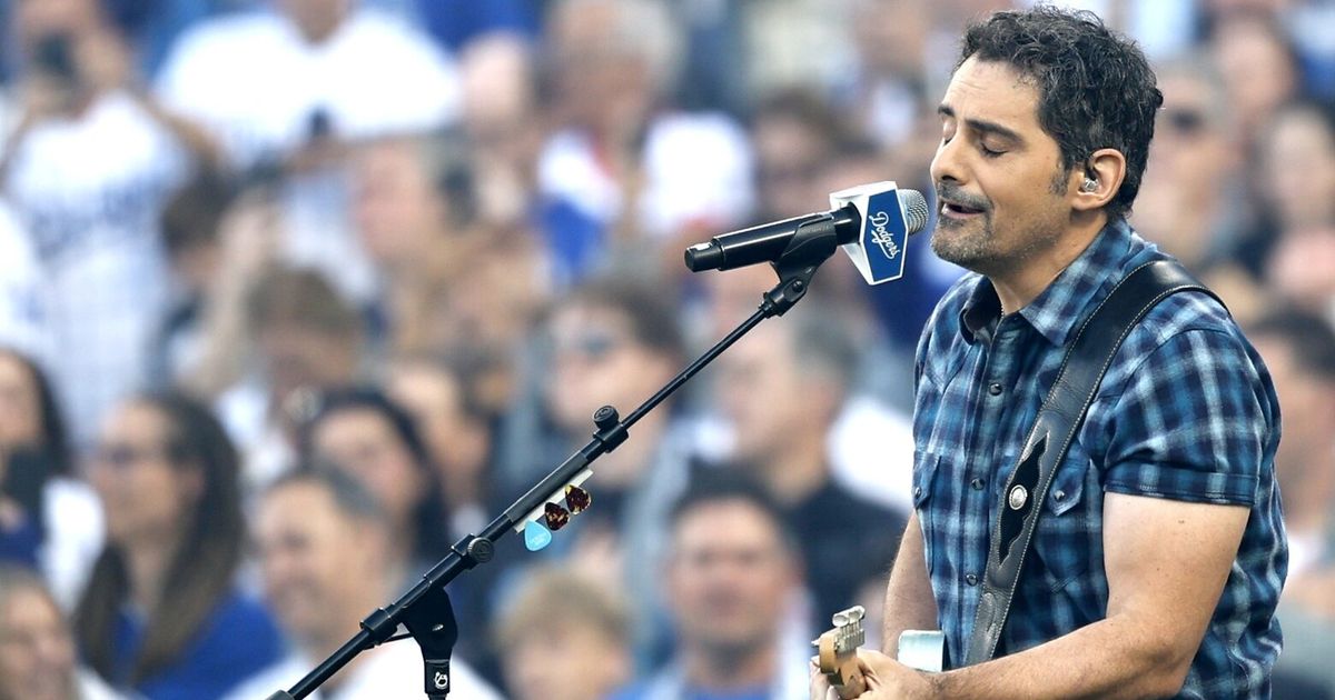 Brad Paisley says he’s ‘Mr. More Baseball’ after performing at another ...