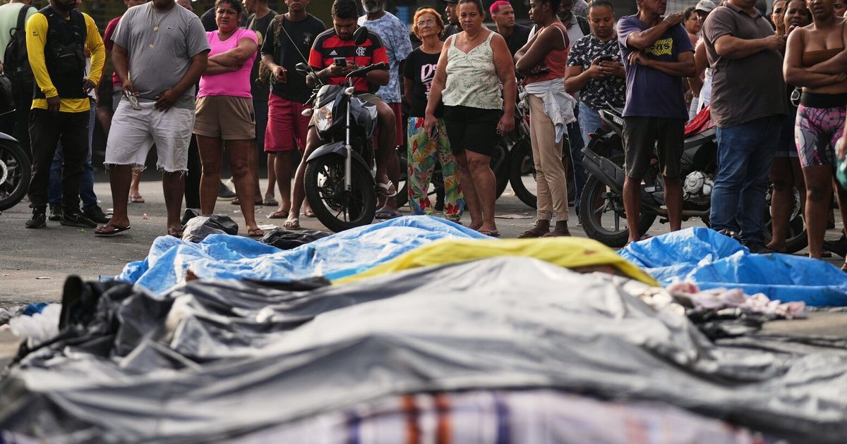 Protests erupt after police raid in Brazil leaves 119 dead and draws ...