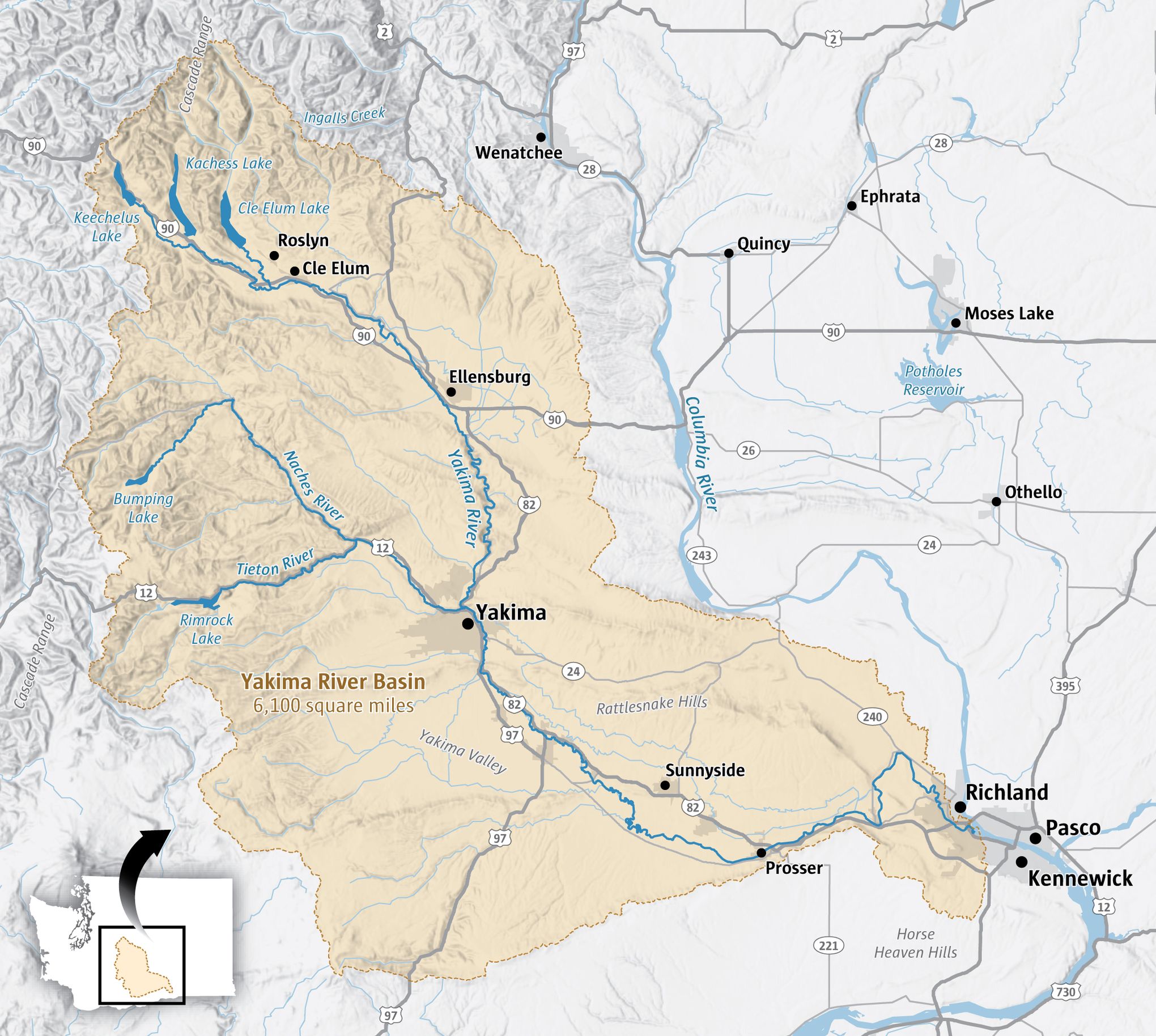 WA cities face unprecedented water cuts amid drought | The Seattle Times