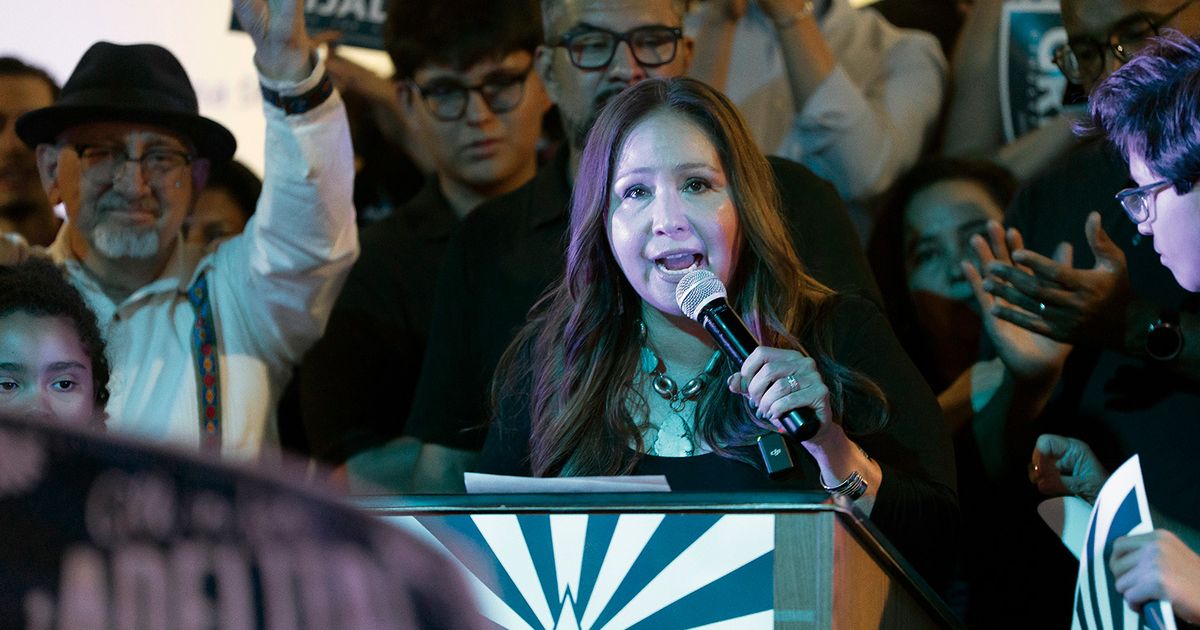 Adelita Grijalva sworn in as the House’s newest member, paving the way for an Epstein files vote ...