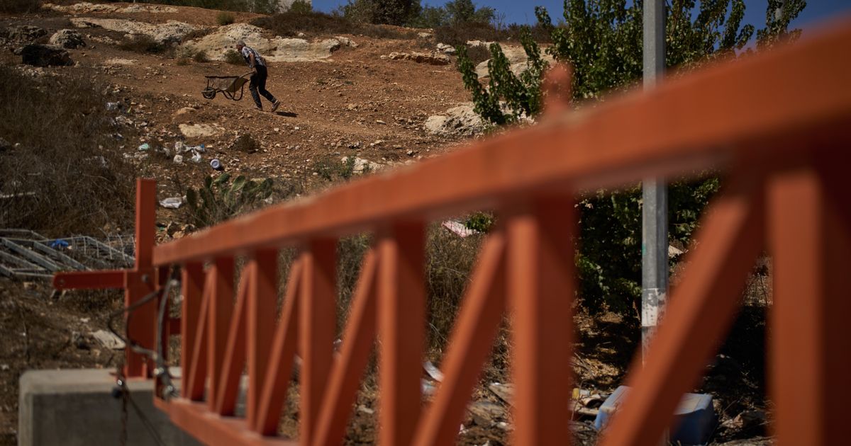 Israel has erected nearly 1,000 barriers in the West Bank during the ...