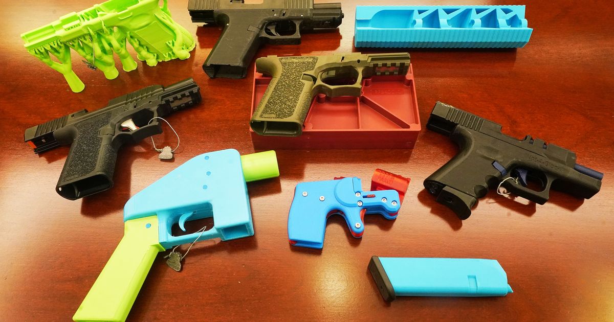 Gun safety advocates warn of a surge in untraceable 3D-printed weapons ...