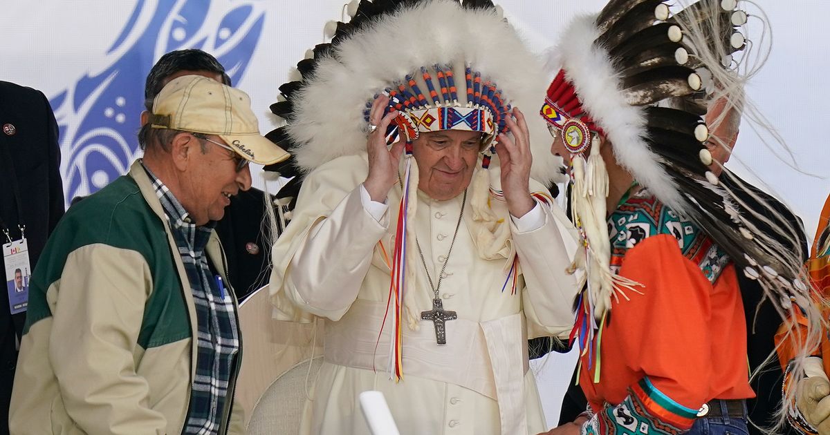 Pope returns 62 artifacts to Indigenous peoples from Canada as part of ...