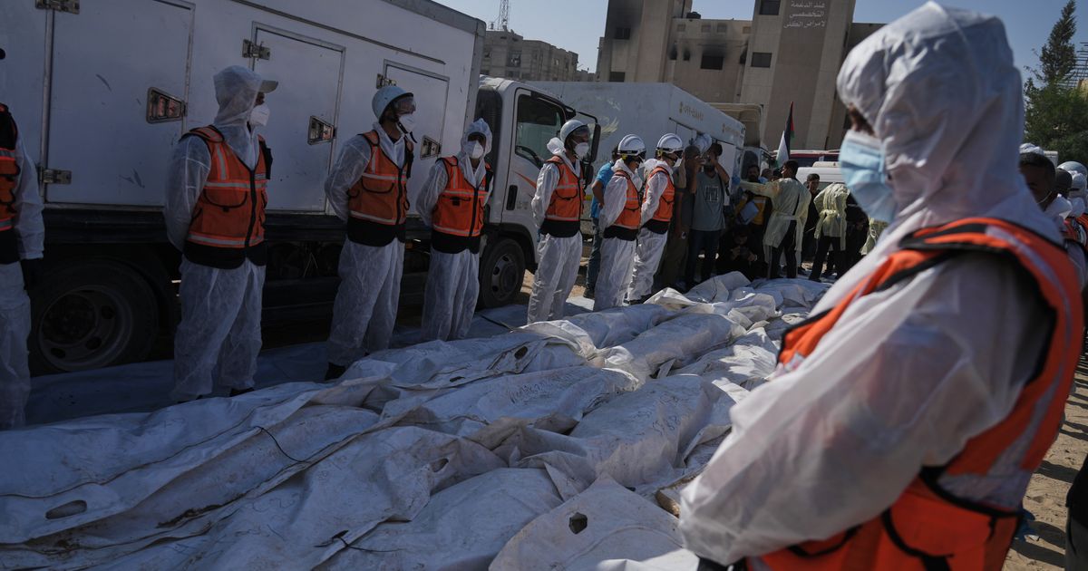 As Israel returns bodies, Palestinians face a grisly search through ...