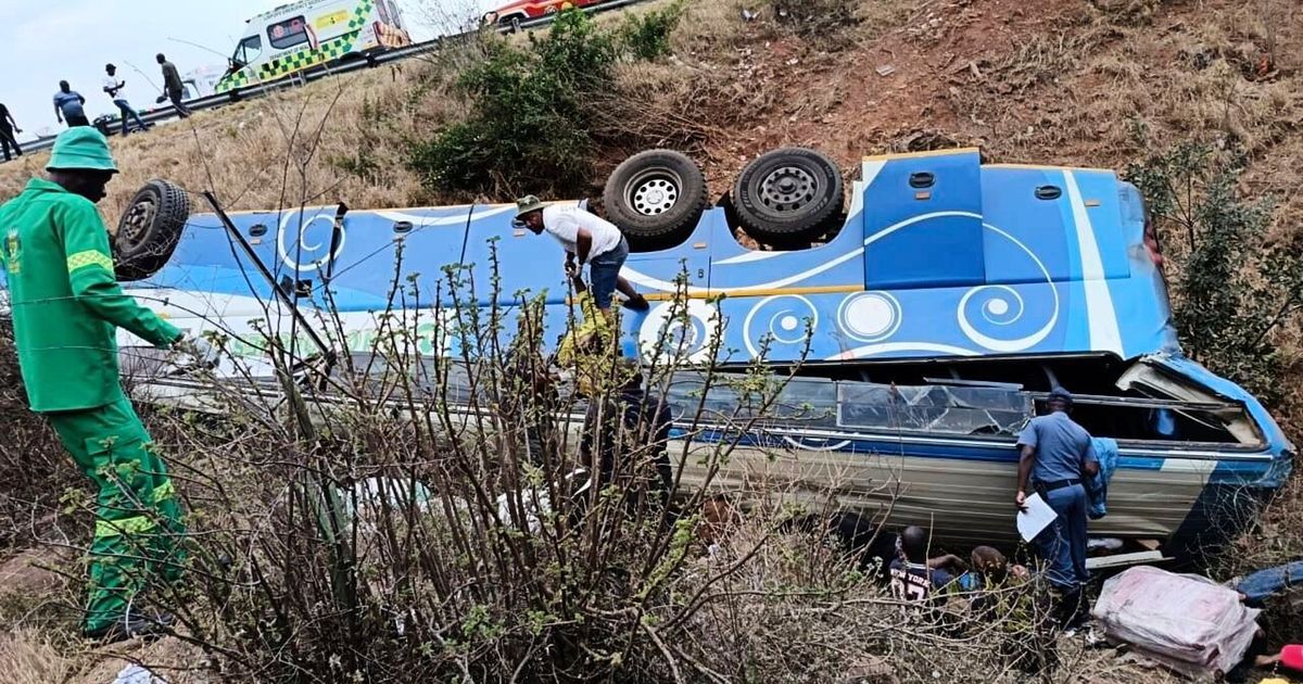 Bus crash in mountainous region of South Africa kills at least 42 ...