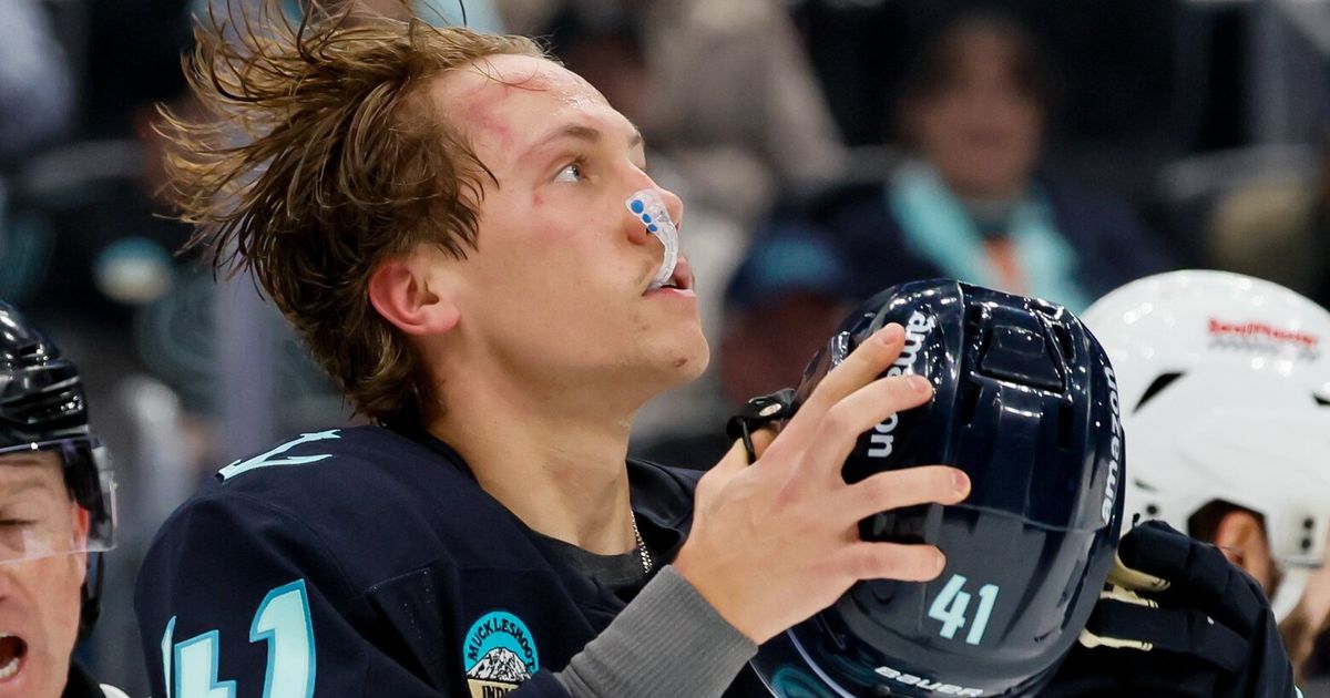 Ryker Evans’ return good news for Seattle Kraken, but other injuries ...