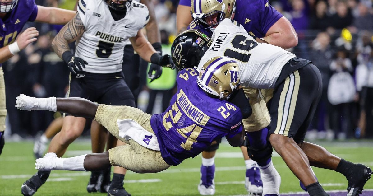 Adam Mohammed, UW Huskies pour it on in 49-13 pounding of Purdue | The ...