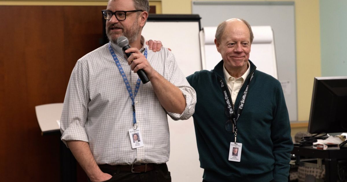 Seattle Times publisher Frank Blethen hands reins to son Ryan Blethen ...