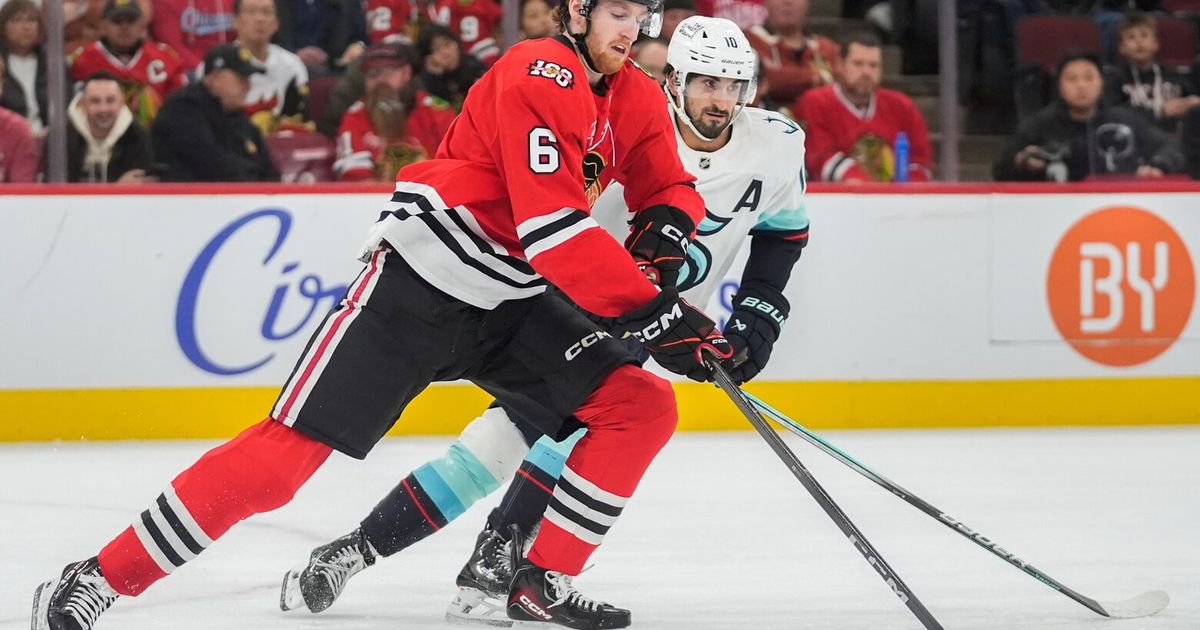 Photos: Seattle Kraken win against Chicago Blackhawks, 3-2 | The ...