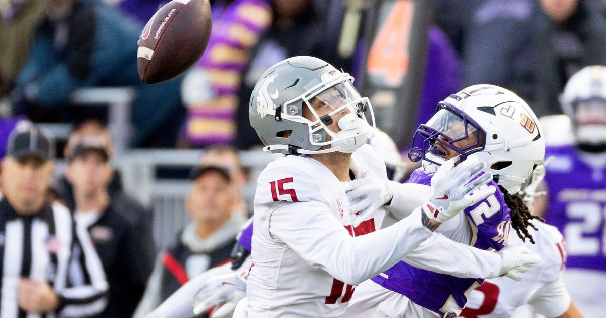 Washington State football edged by No. 21 James Madison | The Seattle Times