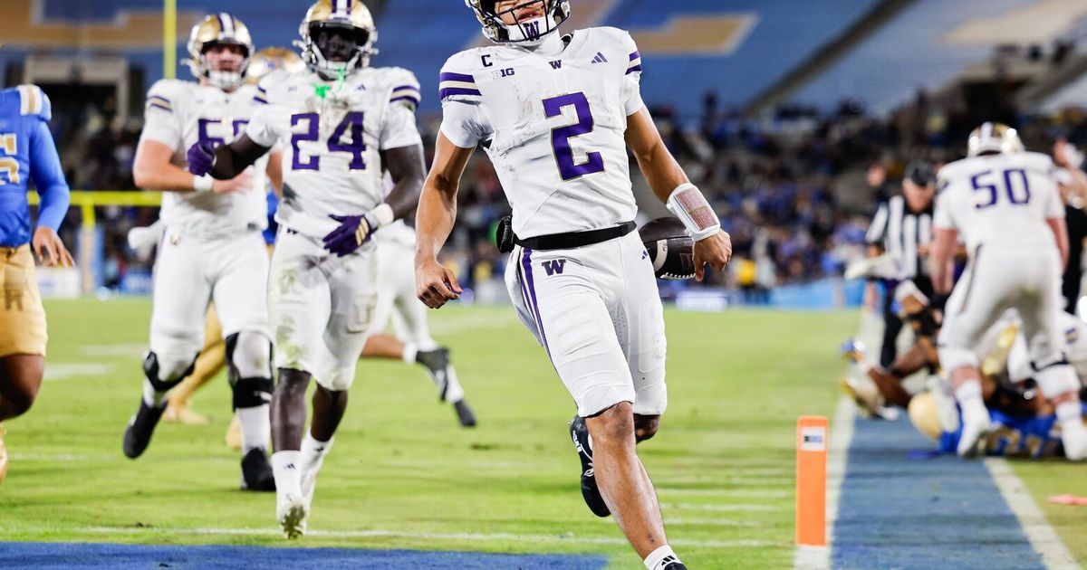 Washington Huskies wallop UCLA in a statement road victory | The ...