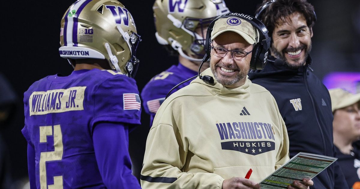 What a win over Oregon would mean for Washington Huskies, Jedd Fisch ...