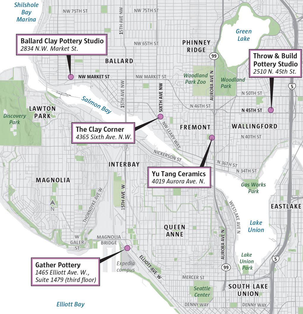 5 Seattle pottery studios open doors for Jingle Pots holiday event ...