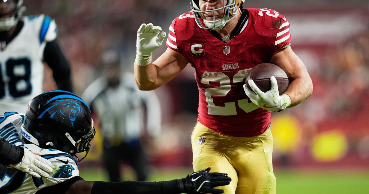 Christian McCaffrey’s big night leads 49ers to 20-9 victory over ...
