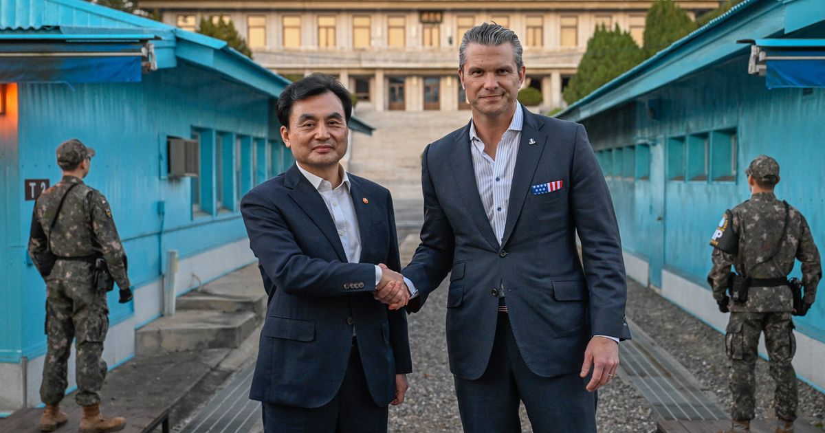 Hegseth visits inter-Korean border ahead of security talks with South ...