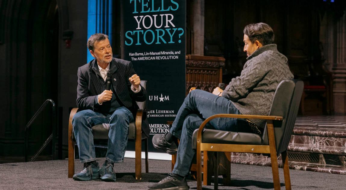 Ken Burns and Lin-Manuel Miranda offer history lesson to NYC students ...
