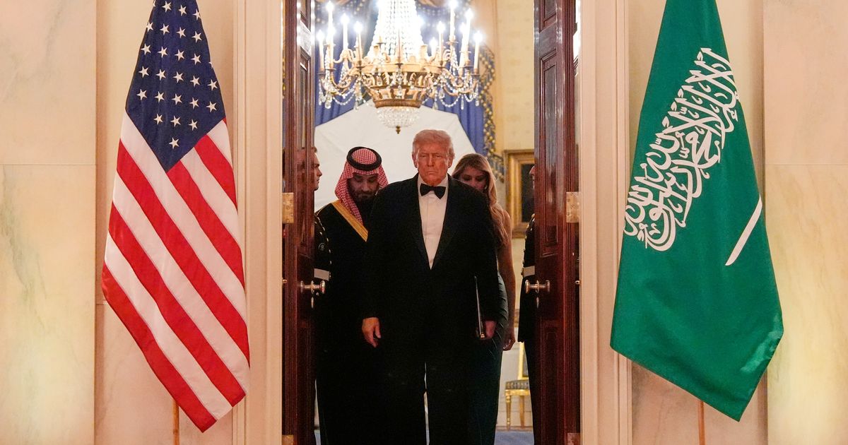 Trump welcomes Saudi Crown Prince Mohammed bin Salman at the White ...