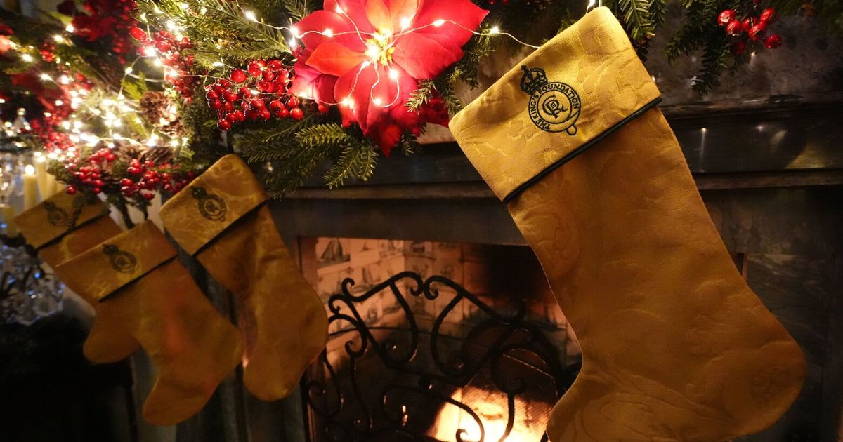 King Charles III’s charity auctions Christmas stockings made from ...