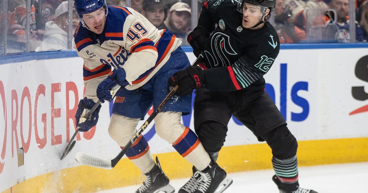 Photos: Seattle Kraken lose to Edmonton Oilers, 9-4 | The Seattle Times